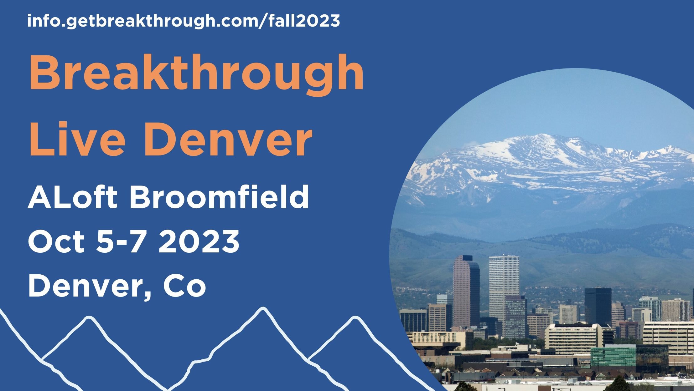 Breakthrough Live Fall 2023